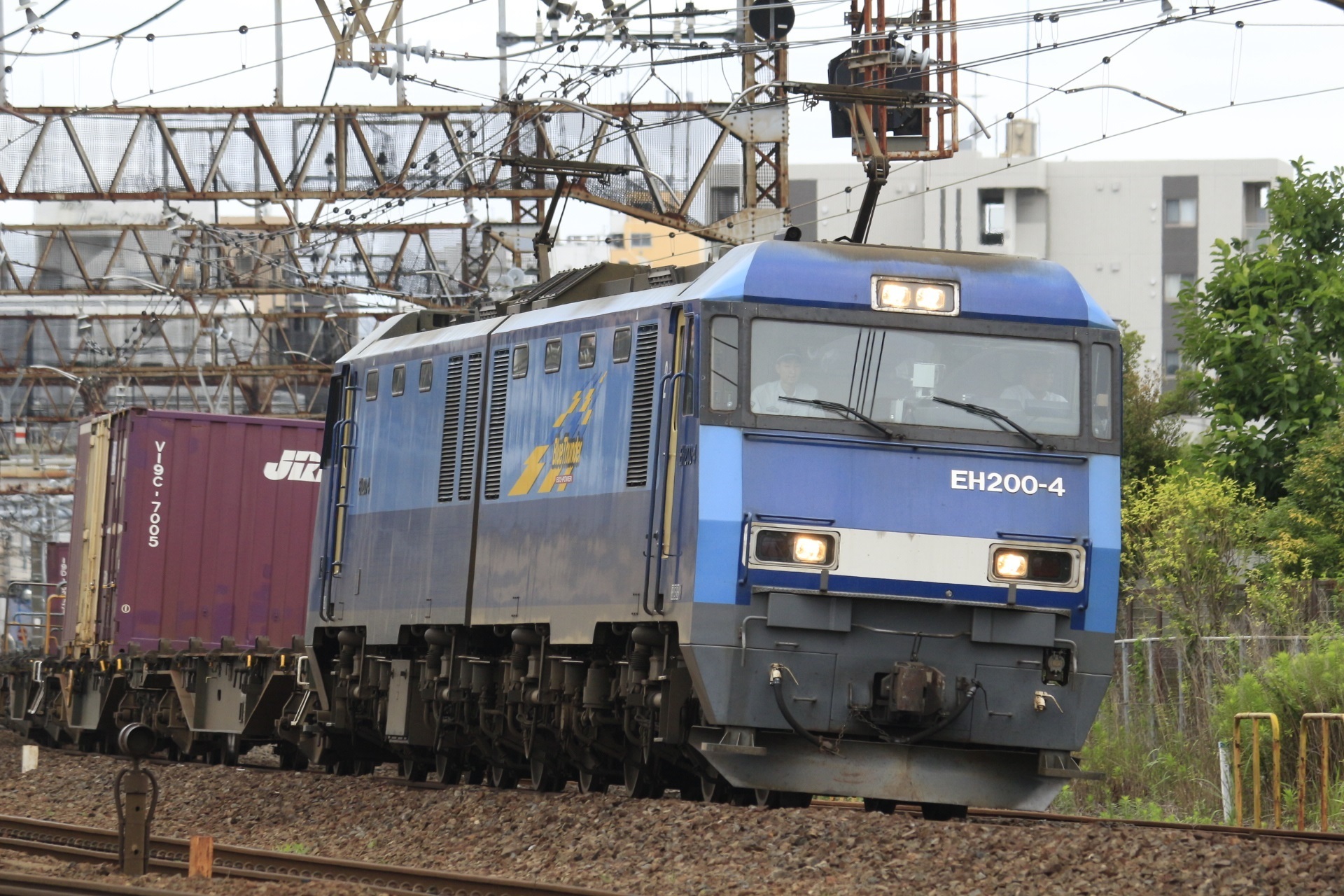 ’24年7月15日の馬橋周辺の貨物列車: 変速ショック2