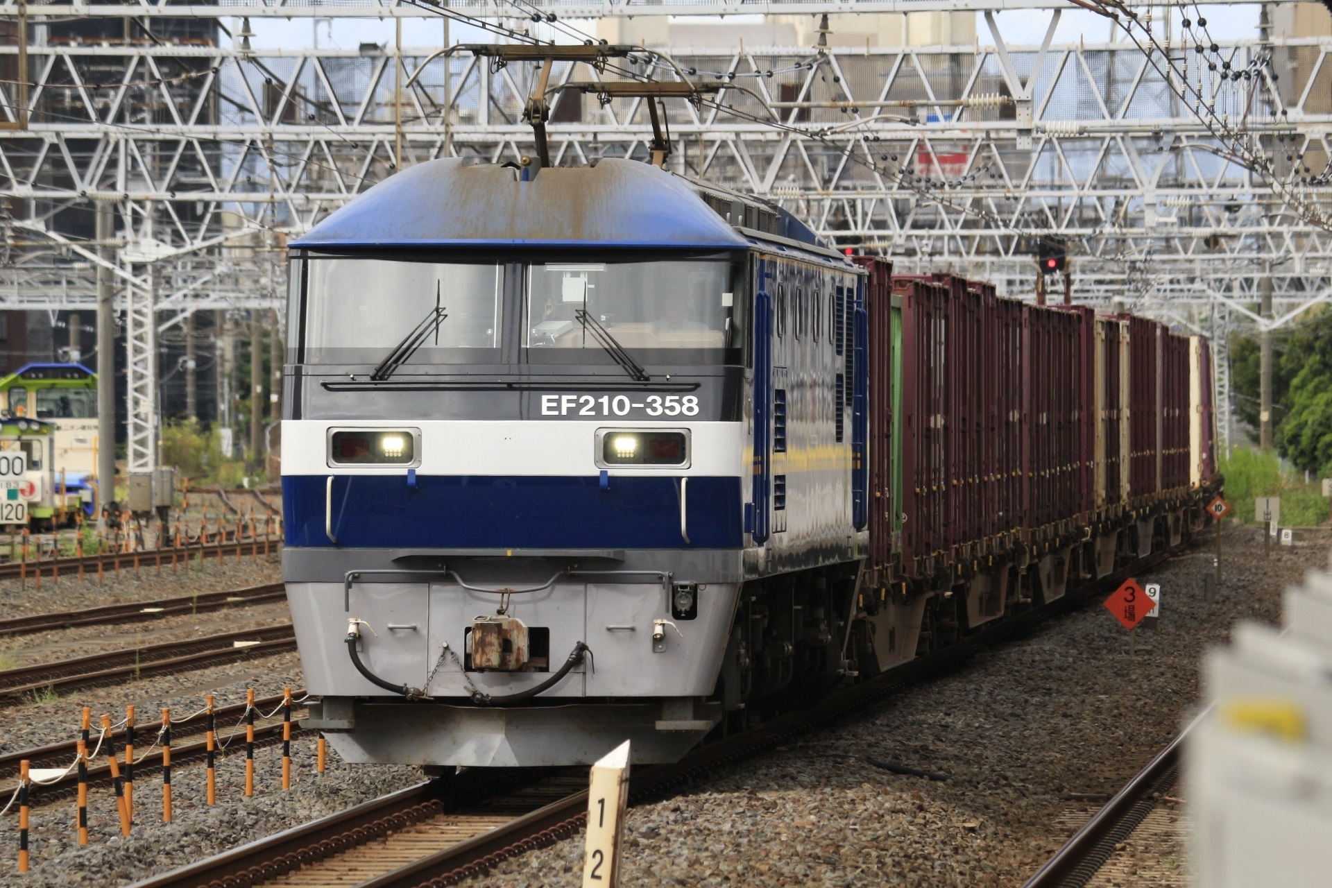 ’24年9月23日の馬橋周辺の貨物列車(その1): 変速ショック2